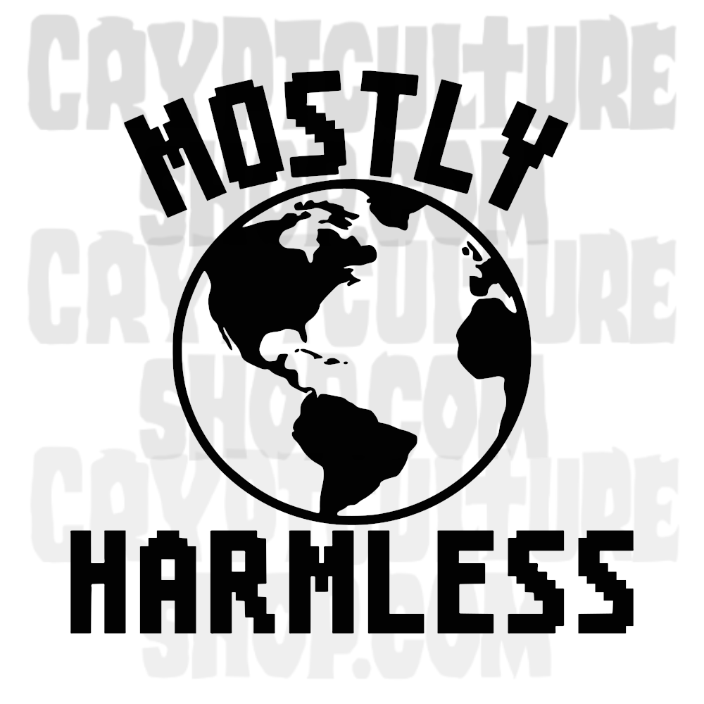 Hitchhiker's Guide to the Galaxy Mostly Harmless Vinyl Decal – Crypt Culture