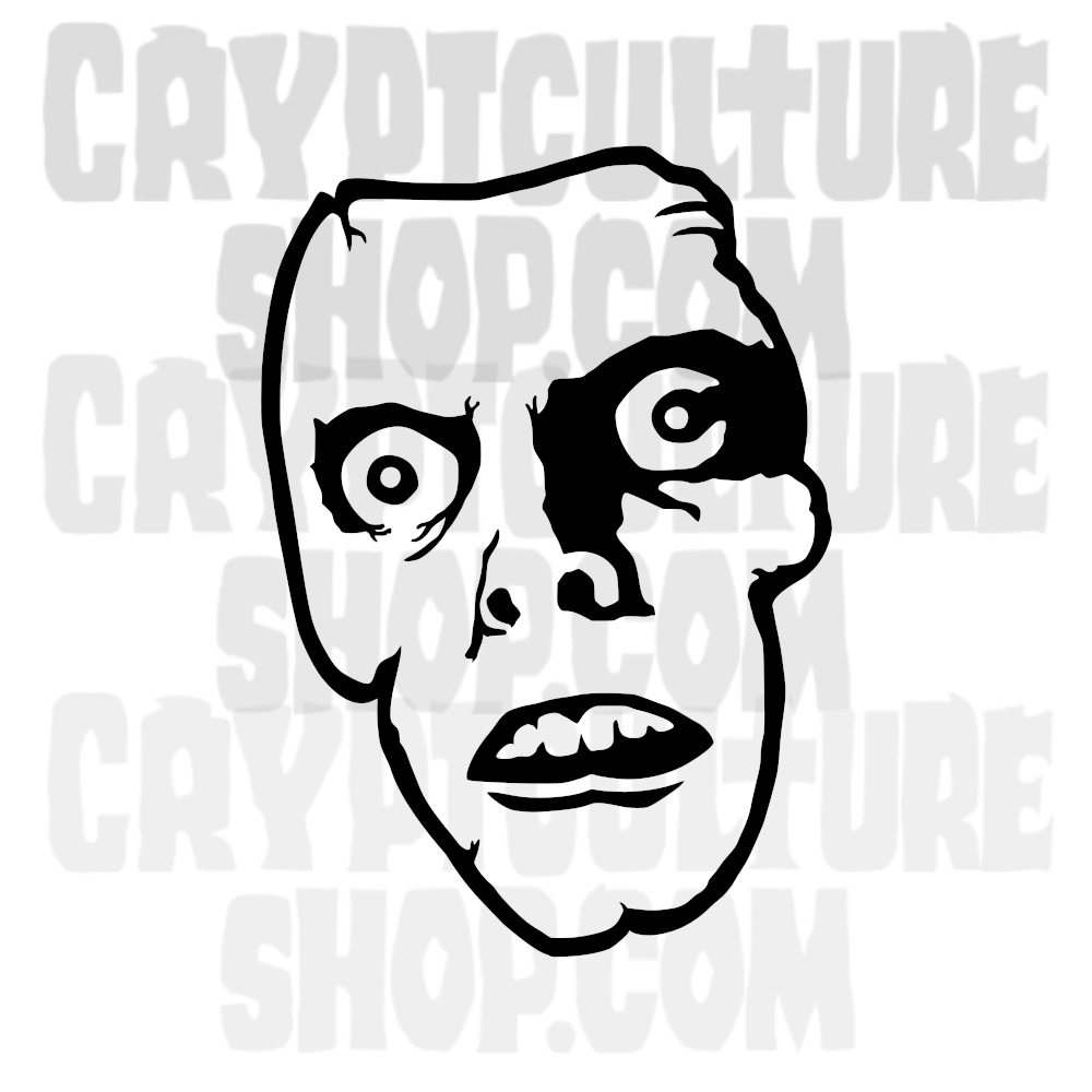 Exorcist Captain Howdy Vinyl Decal – Crypt Culture