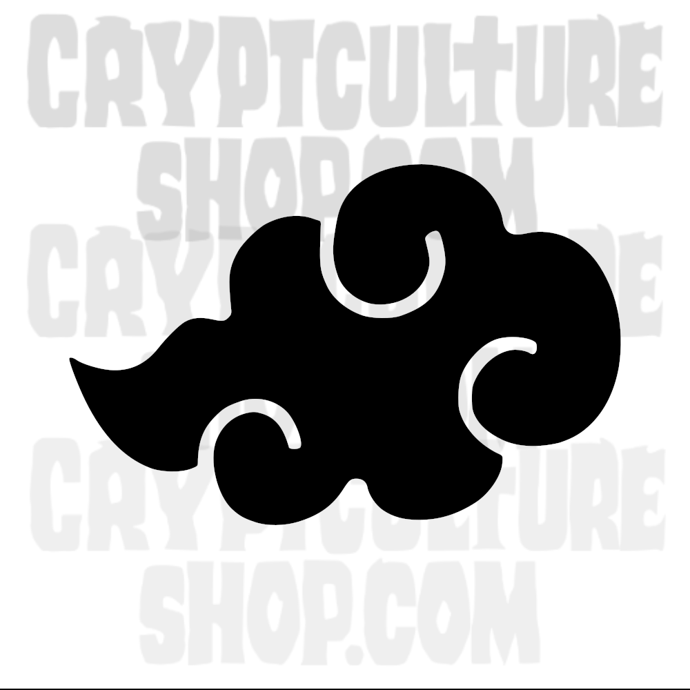 Anime Naruto Cloud Vinyl Decal – Crypt Culture
