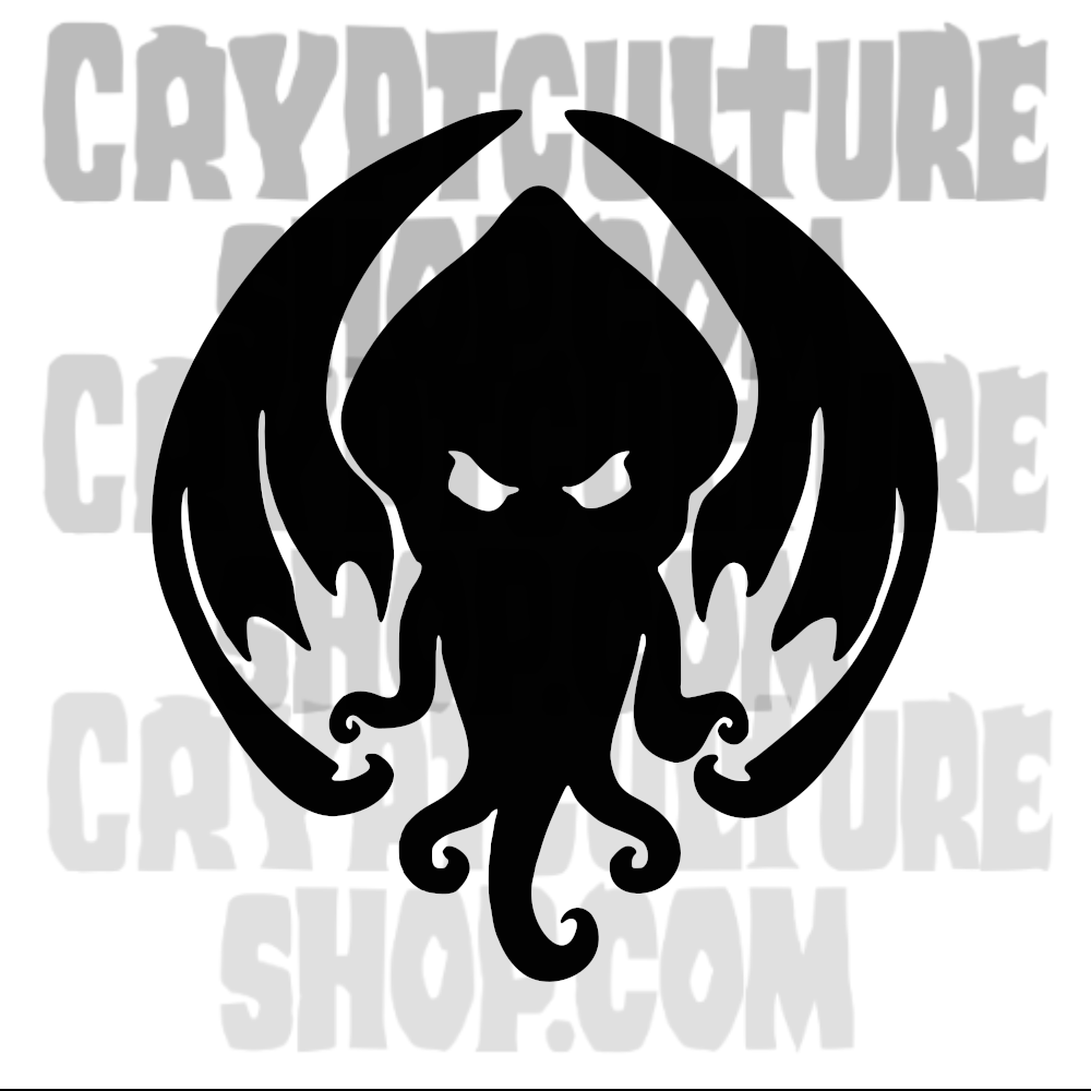 Lovecraft Cthulhu Wide Vinyl Decal – Crypt Culture