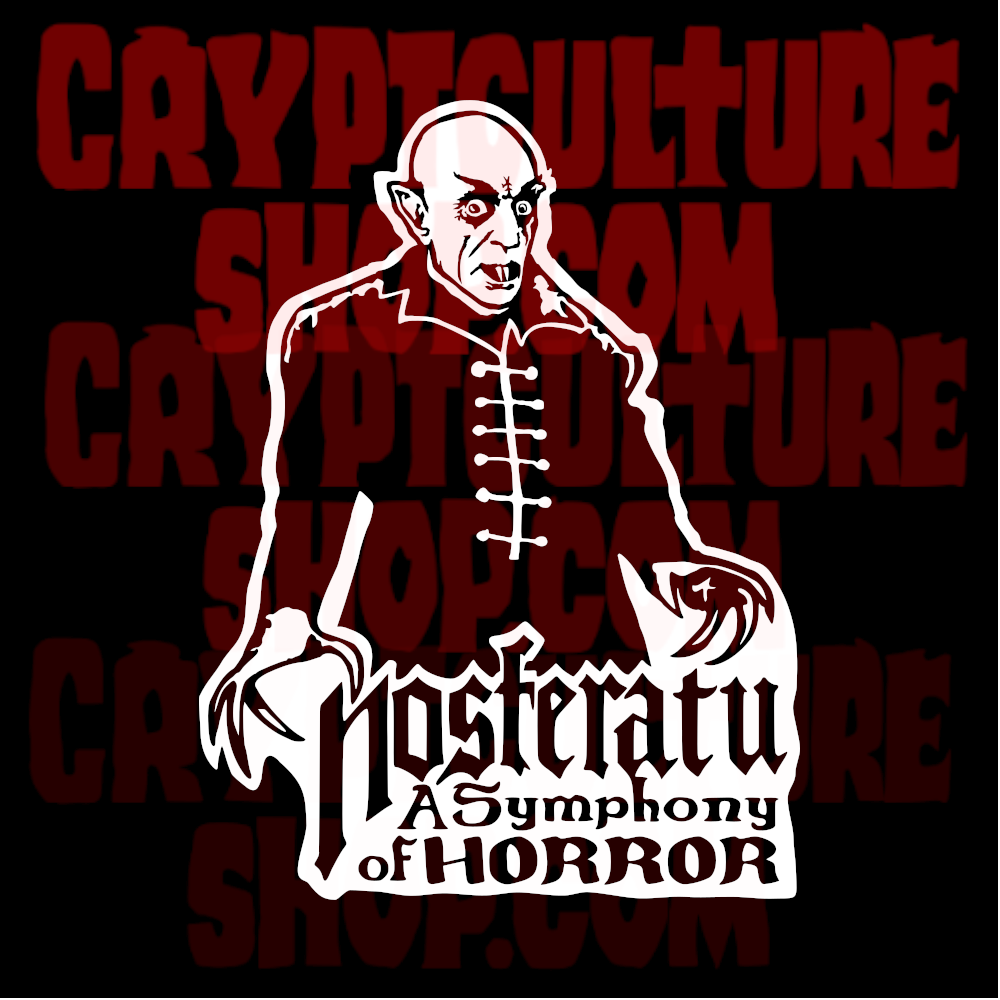Nosferatu Symphony of Horror Vinyl Decal – Crypt Culture