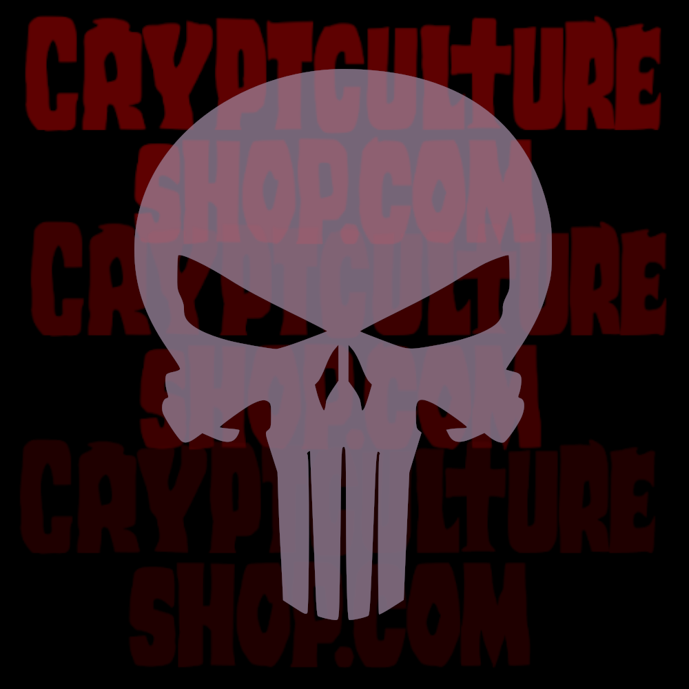 Punisher Vinyl Decal – Crypt Culture