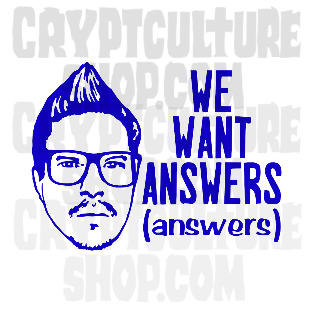 Ghost Adventures We Want Answers Vinyl Decal – Crypt Culture